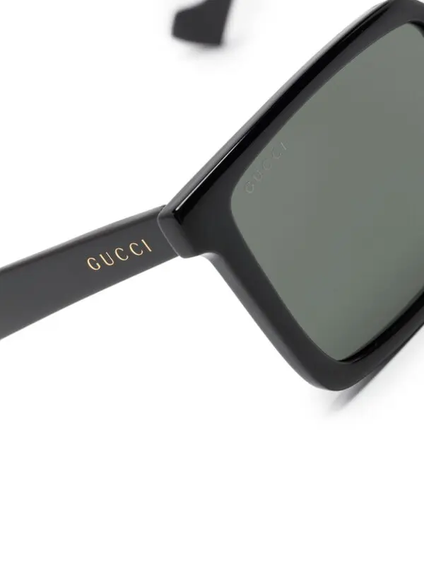 Gucci Square-frame Sunglasses - Black