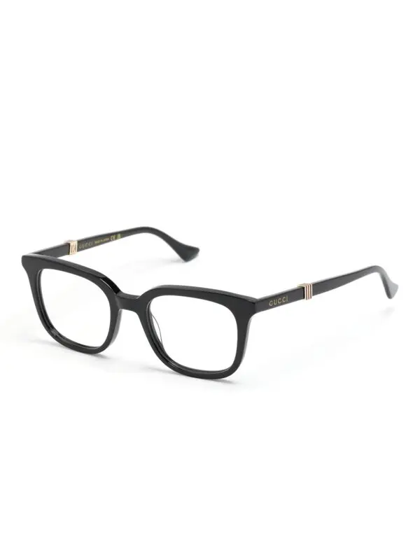Gucci Logo Square-frame Glasses