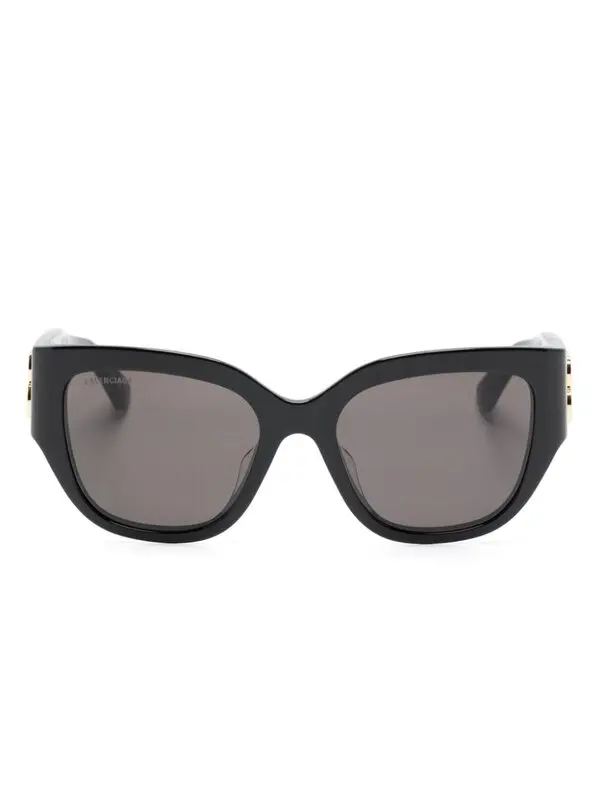 Balenciaga Cat-eye Sunglasses - Black