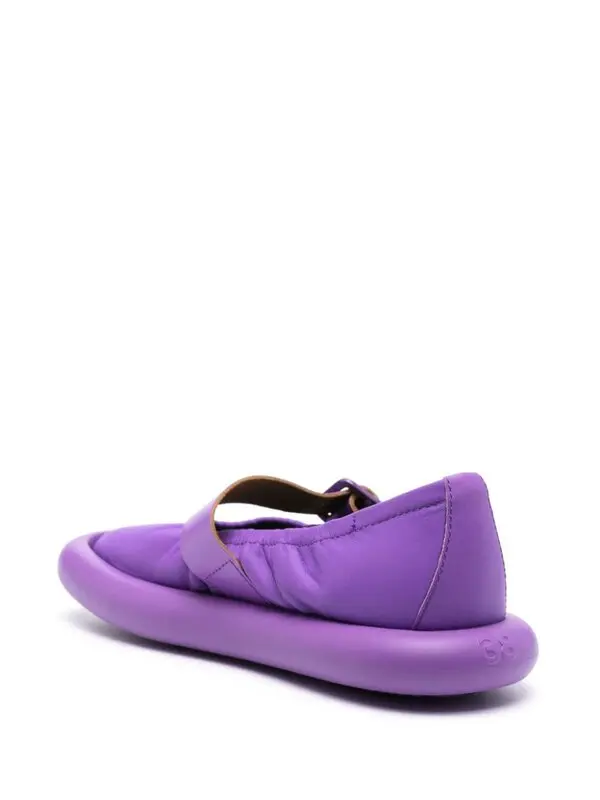 Camper Aqua Leather Ballerina