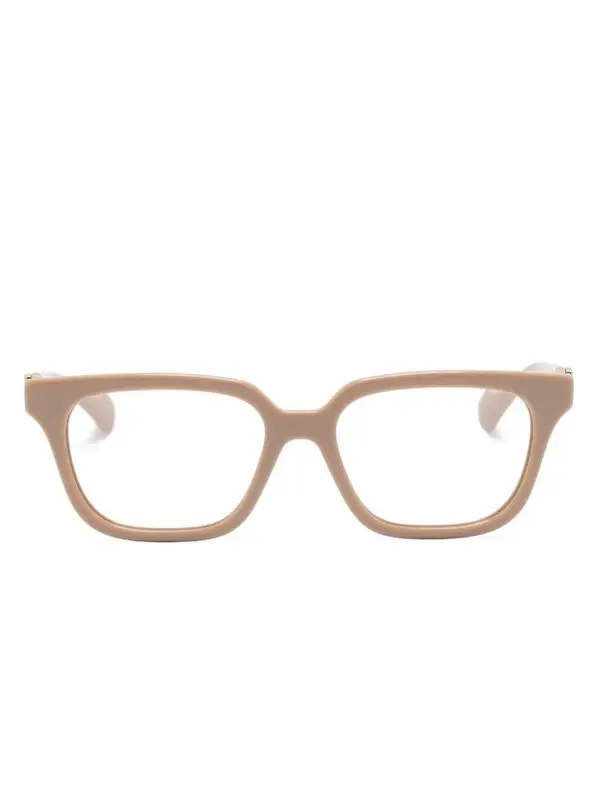 Gucci Square-frame Glasses - Neutrals