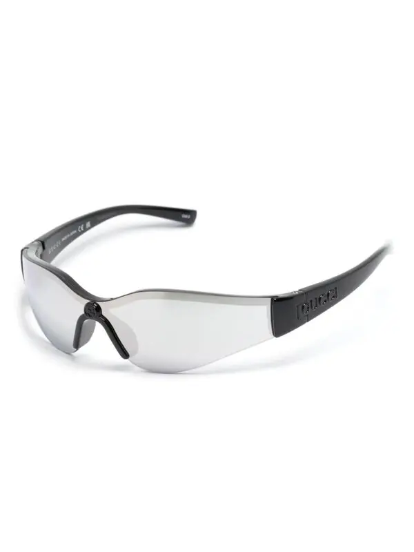 Gucci Interlocking G Shield Sunglasses