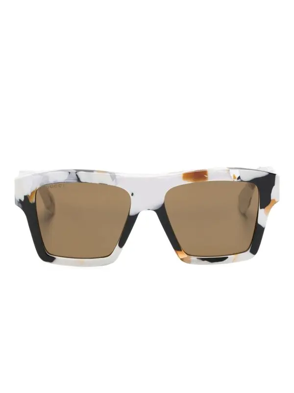 Gucci Wayfarer-frame Sunglasses - White