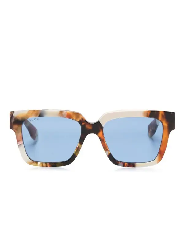 Gucci Wayfarer-frame Sunglasses - White