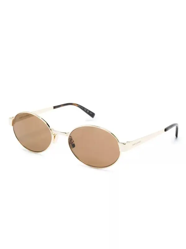 Saint Laurent 692 Sunglasses - Gold