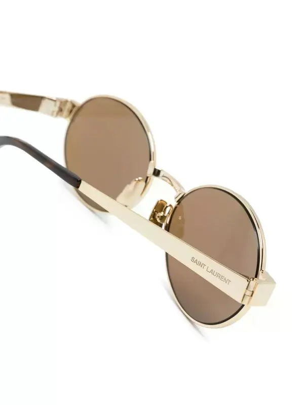Saint Laurent 692 Sunglasses - Gold