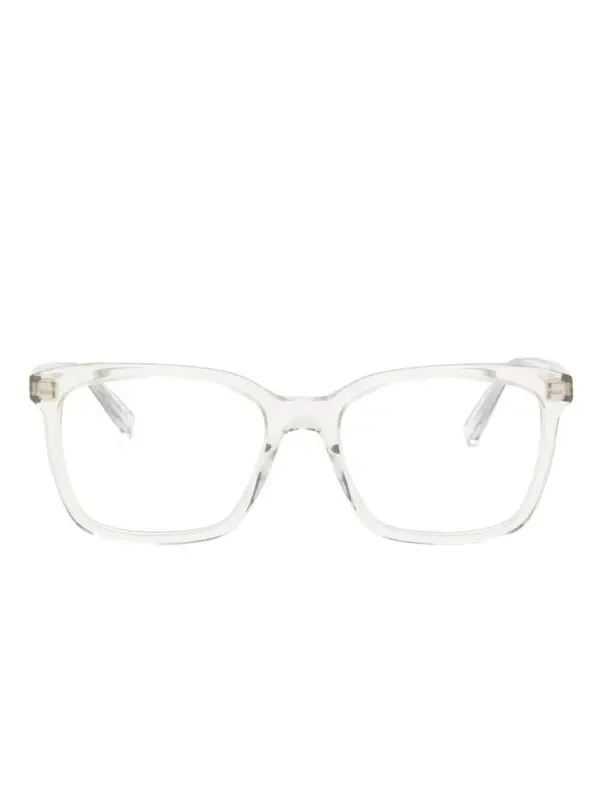 Saint Laurent Square-frame Glasses - Neutrals