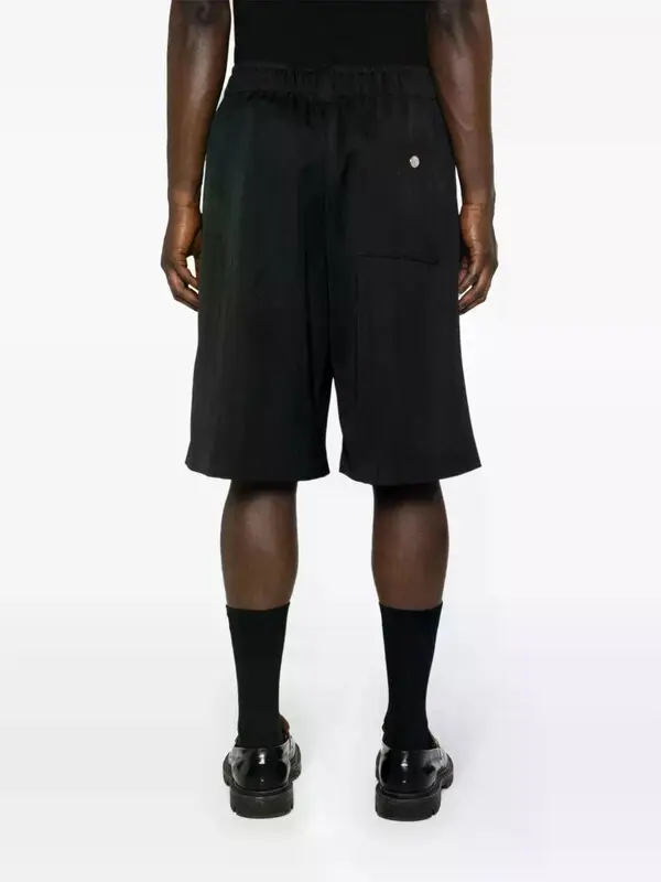 Jacquemus Le Bermuda Juego Wool Shorts - Black