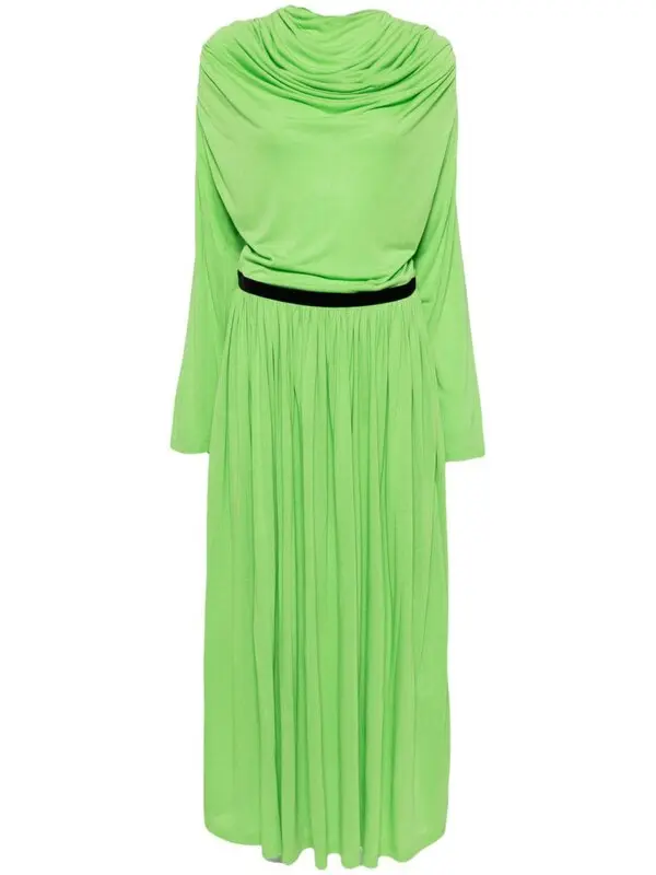 batsheva green dress Spring Prairie Dress in Ditsy Apples main image 0