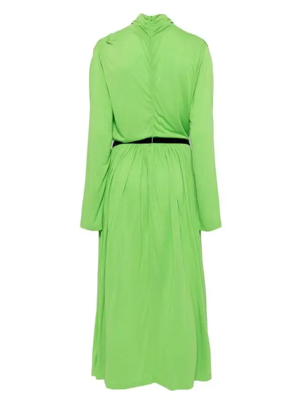 batsheva green dress Rosemary Dress in Grapes – BATSHEVA main image 1