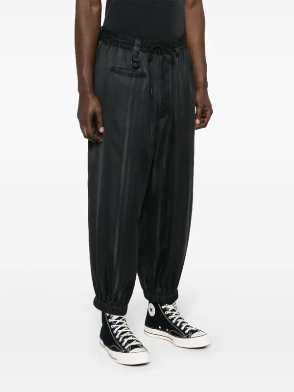 Y3 Striped Tapered Trousers