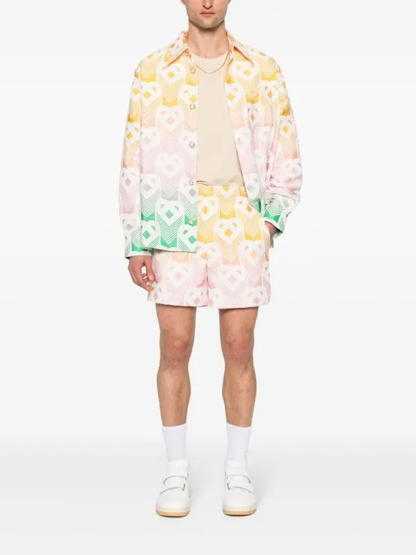 Casablanca Terrycloth-effect Shirt Jacket