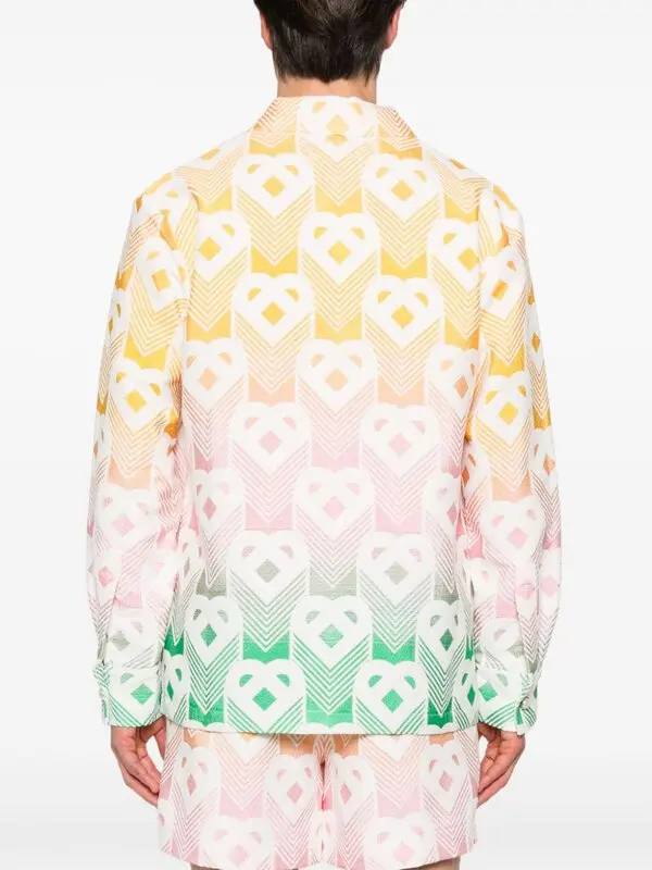 Casablanca Terrycloth-effect Shirt Jacket