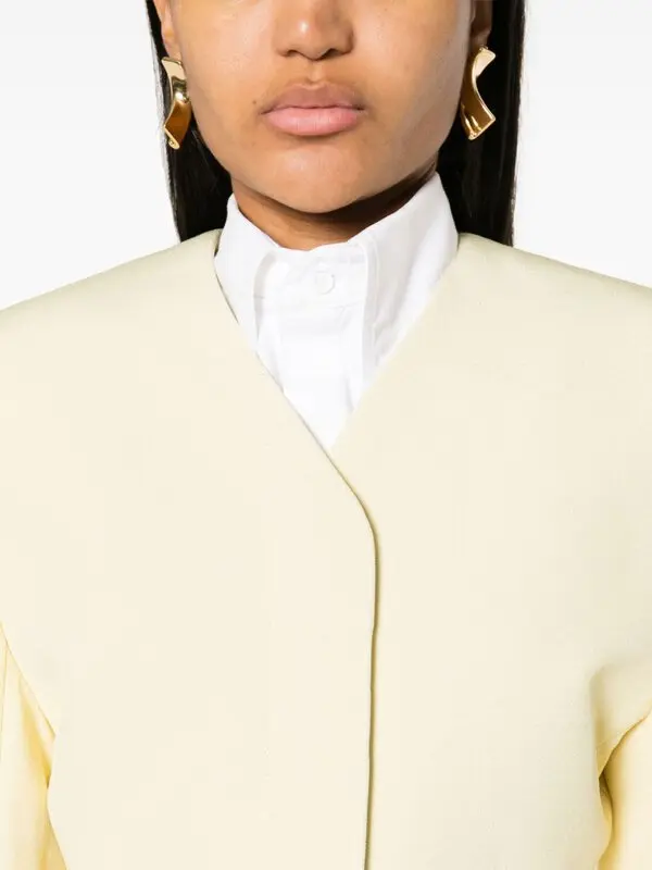 Jacquemus La Robe Cubo Mini Dress - Yellow
