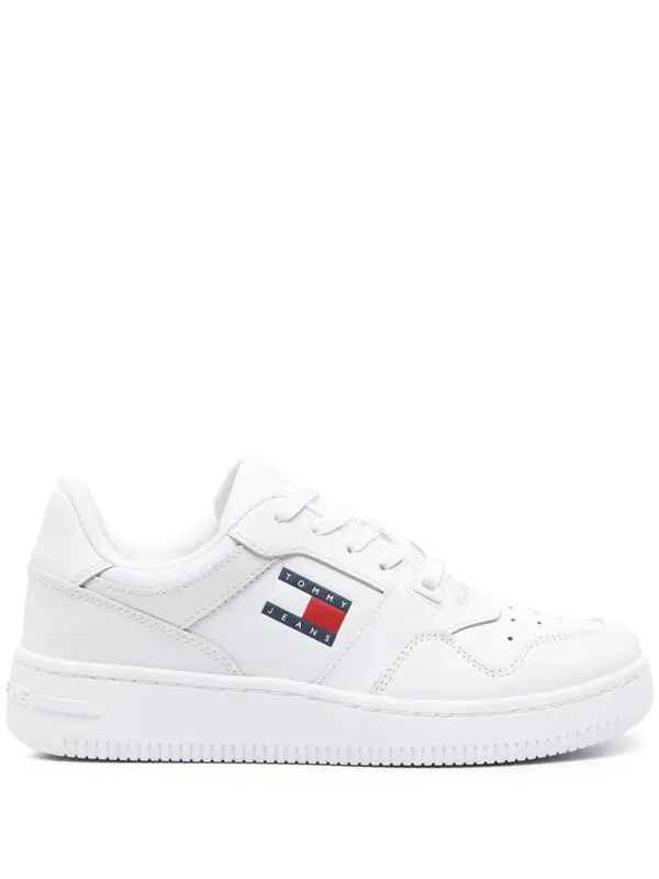 Tommy Hilfiger Retro Basket Leather Sneakers