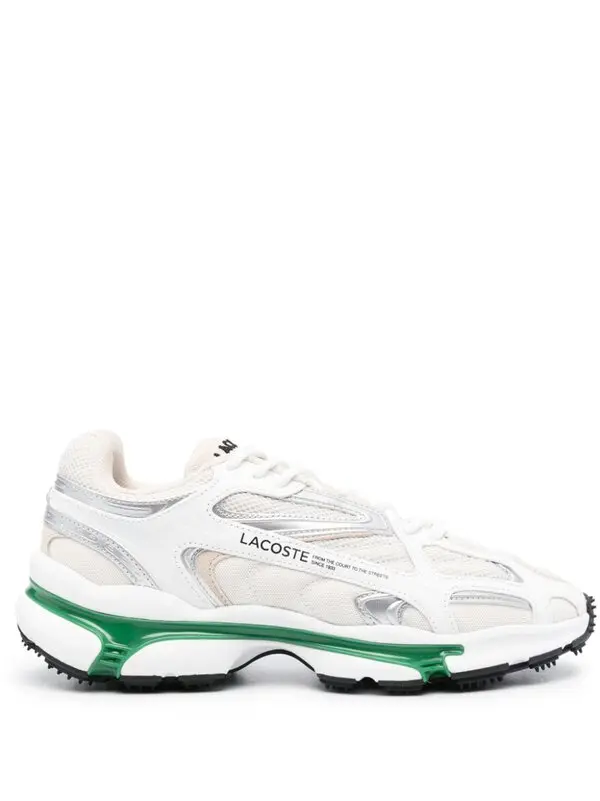 Lacoste L003 2k24 Mesh Sneakers - Neutrals