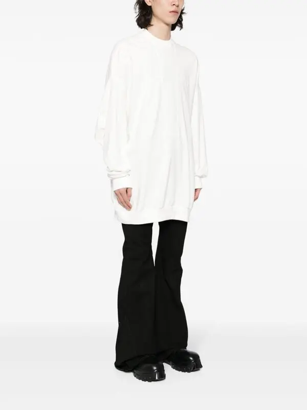 Rick Owens Oversized Cotton Sweatshirt