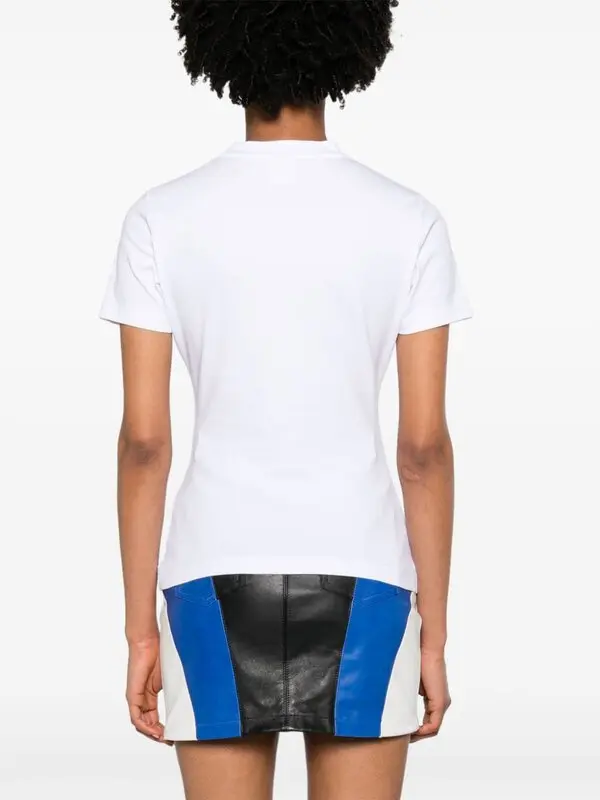 Vetements Cotton T-shirt With Slogan Appliqu