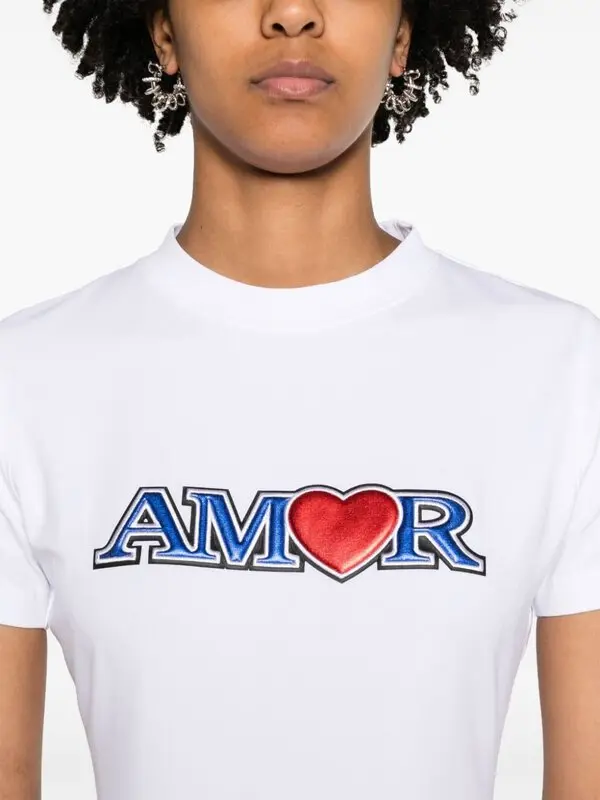 Vetements Cotton T-shirt With Slogan Appliqu