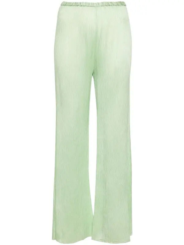 FORTE_FORTE Plissé-effect Flared Trousers