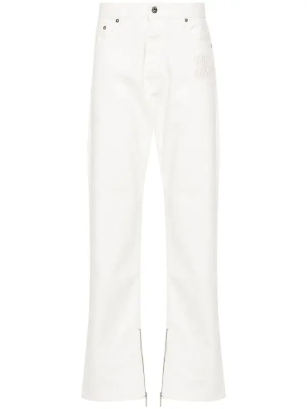 Off-White 90's Logo Skate Straight-leg Jeans