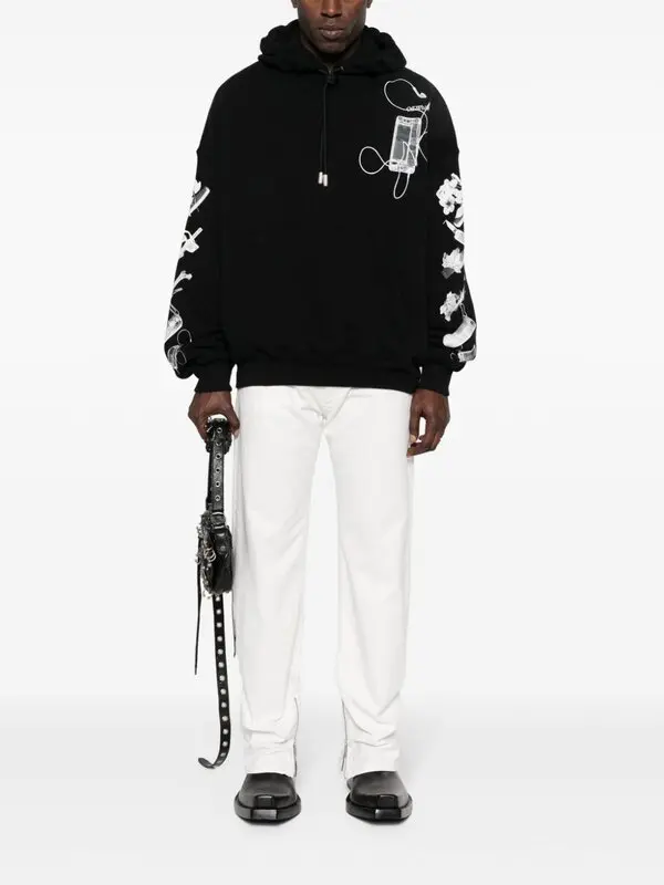 Off-White 90's Logo Skate Straight-leg Jeans