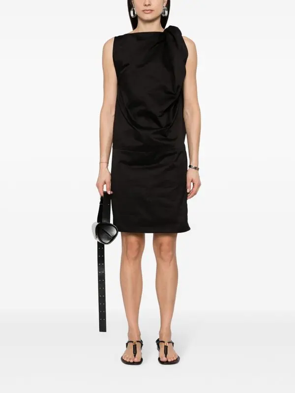 TOTEME Shoulder-twist Dress - Black