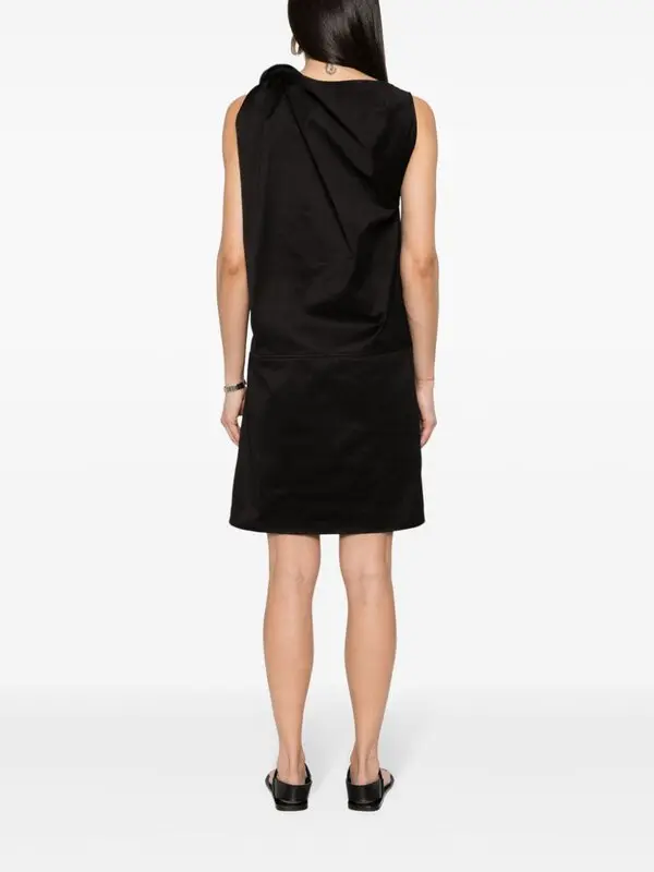 TOTEME Shoulder-twist Dress - Black