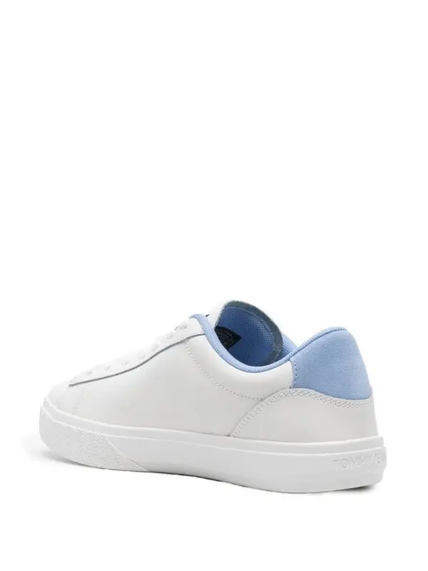 Tommy Hilfiger Cupsole Leather Sneakers - White