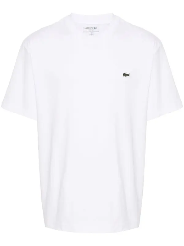 Lacoste Logo-patch T-shirt - White