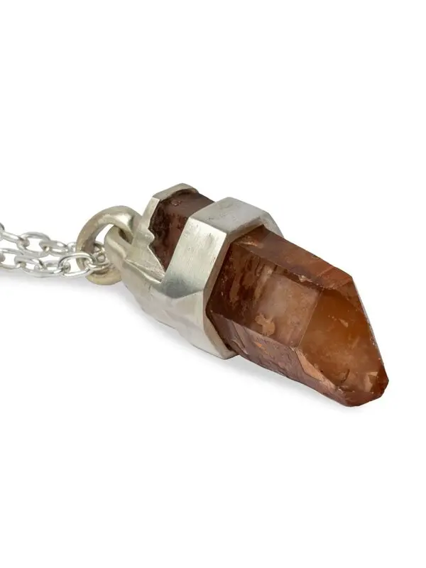 PARTS OF FOUR Talisman Iron-quartz Pendant Necklace