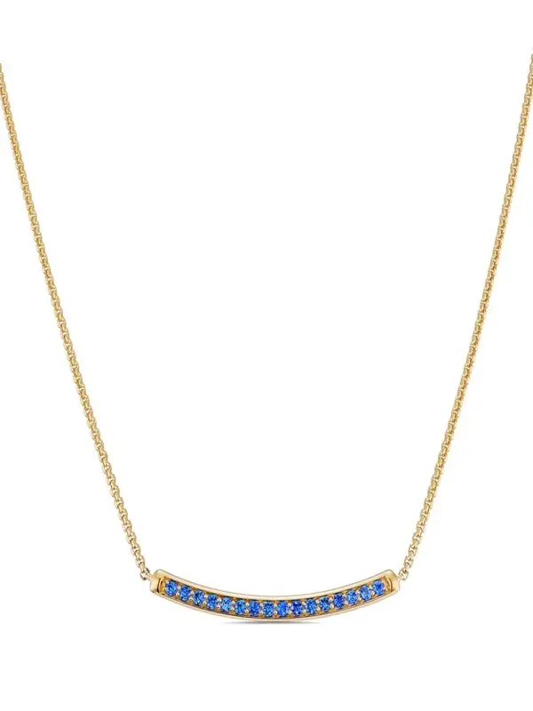 David Yurman 18kt Yellow Sapphire Necklace - Gold