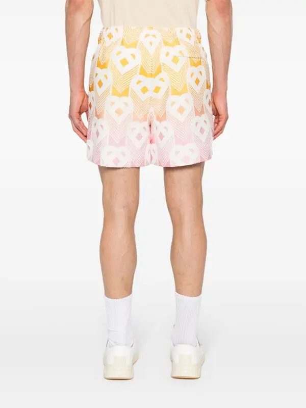 Casablanca Terrycloth-effect Knee-length Shorts