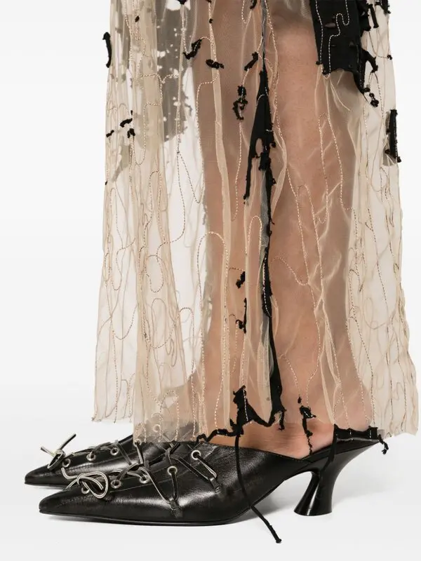 DIESEL® O-leena Devoré-tulle Skirt