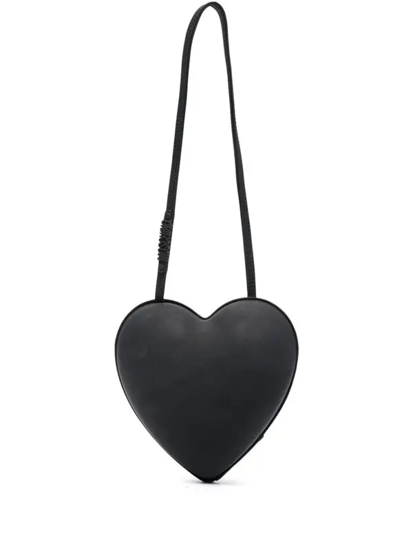 Moschino Heartbeat Shoulder Bag - Black