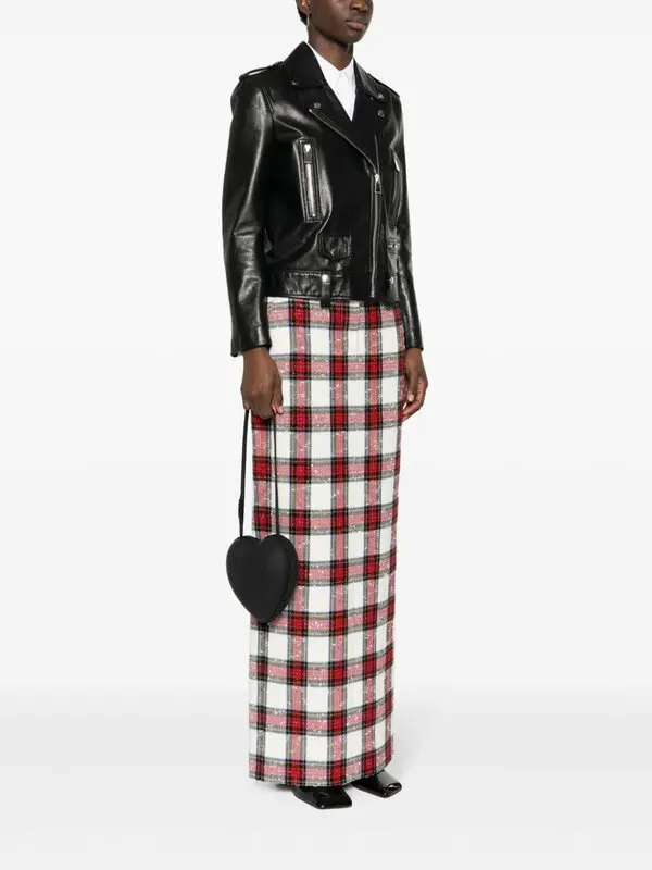 Moschino Heartbeat Shoulder Bag - Black