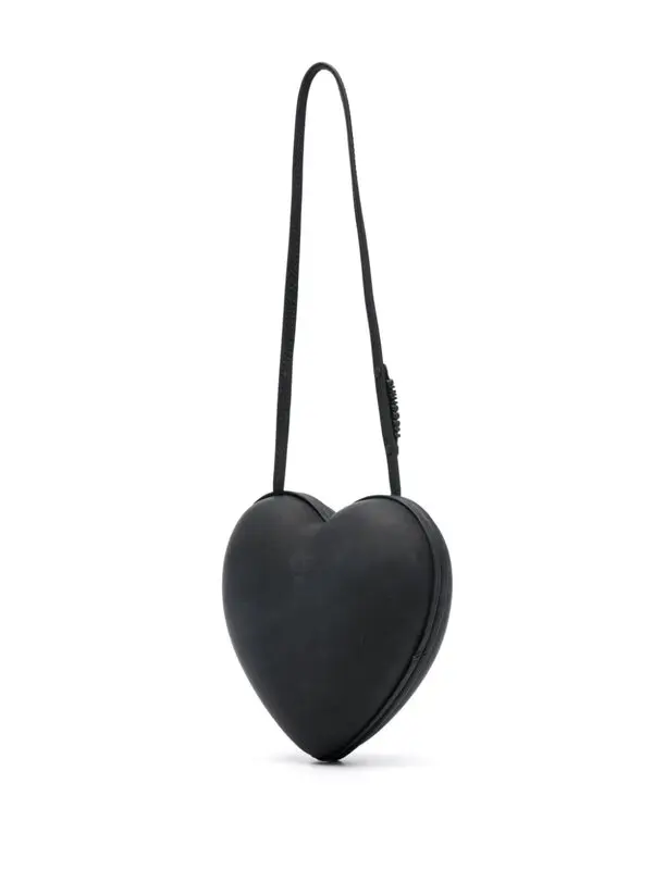 Moschino Heartbeat Shoulder Bag - Black