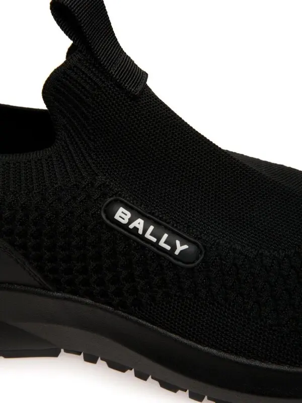 Bally Logo-plaque Slip-on Sneakers