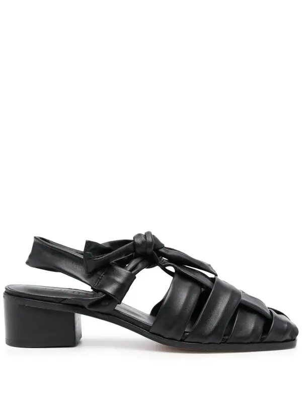 Hereu 50mm Leather Sandals - Black