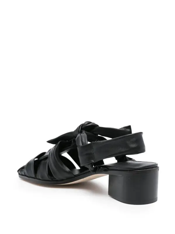 Hereu 50mm Leather Sandals - Black