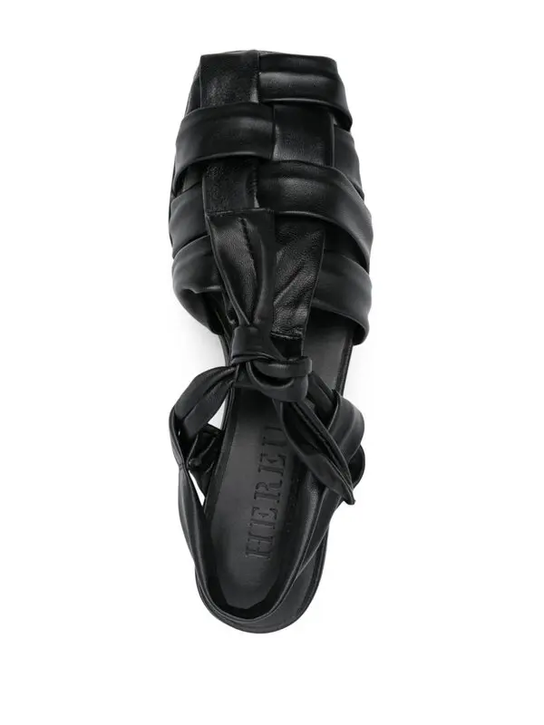 Hereu 50mm Leather Sandals - Black