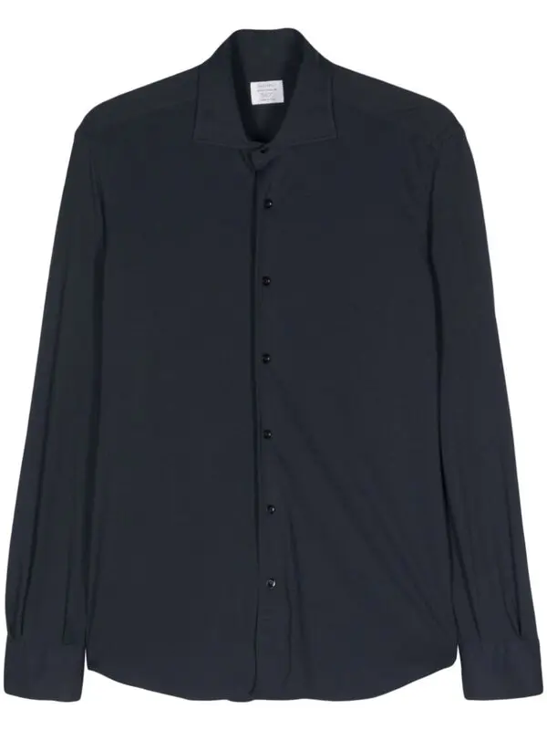 MAZZARELLI Long-sleeve Shirt - Blue