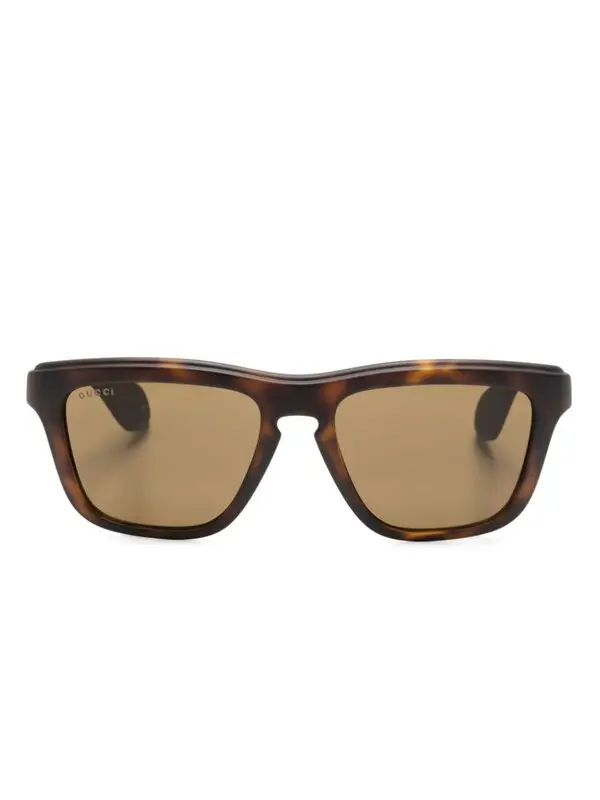 Gucci Rectangle-frame Sunglasses