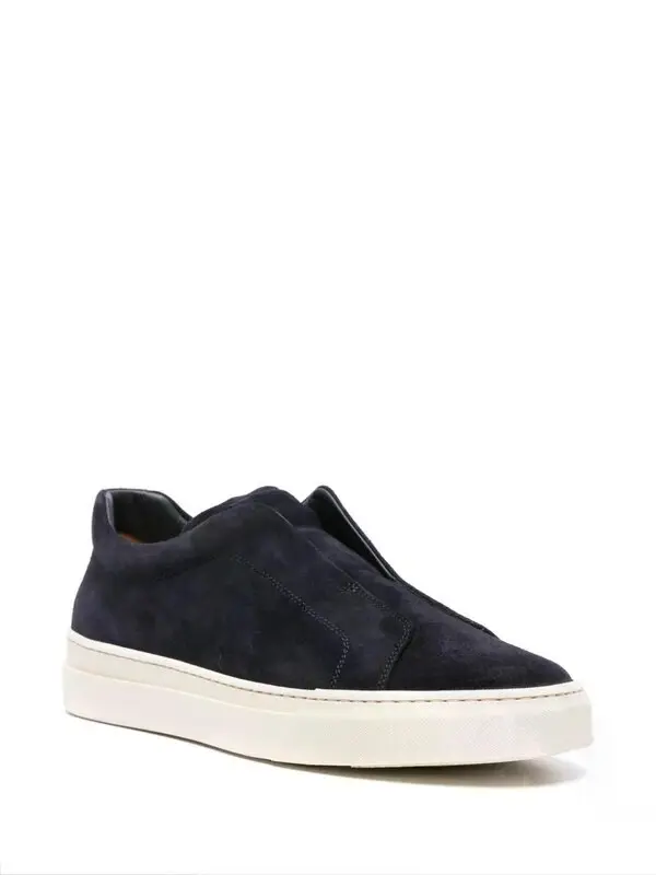 SCAROSSO Luca Suede Sneakers - Blue