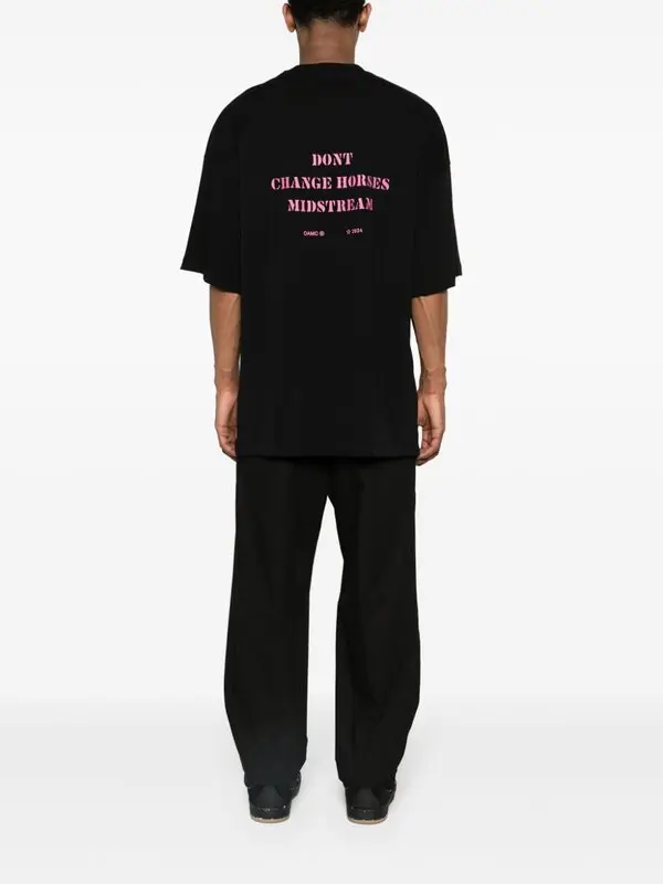 OAMC Logo-print Cotton T-shirt