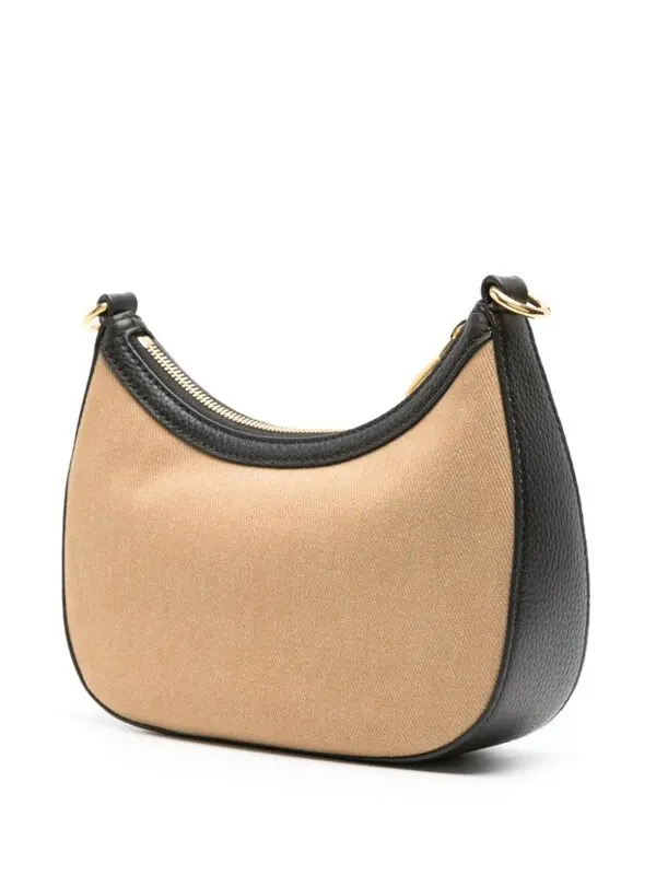 Bally Ellipse Logo-print Crossbody Bag - Neutrals