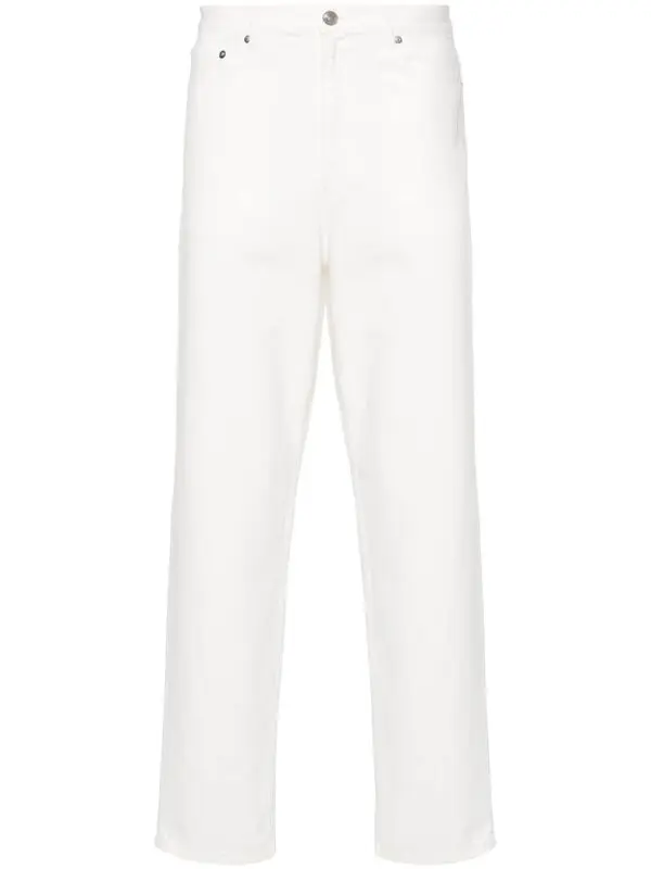 A.p.c. Martin High-rise Straight-leg Jeans - White