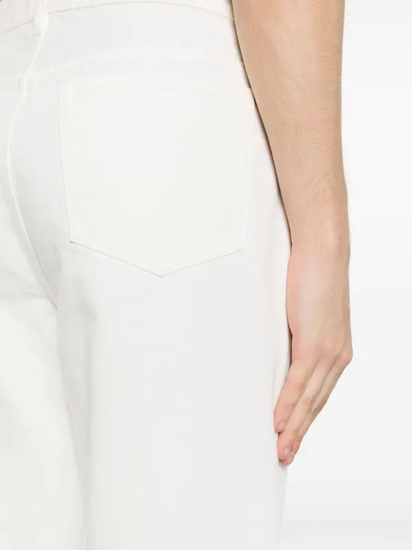 A.p.c. Martin High-rise Straight-leg Jeans - White