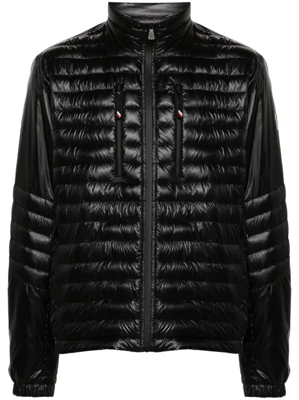 Moncler High-shine Padded Jacket - Black
