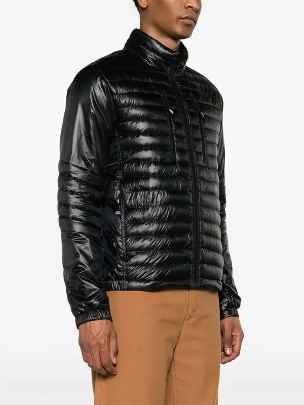 Moncler High-shine Padded Jacket - Black